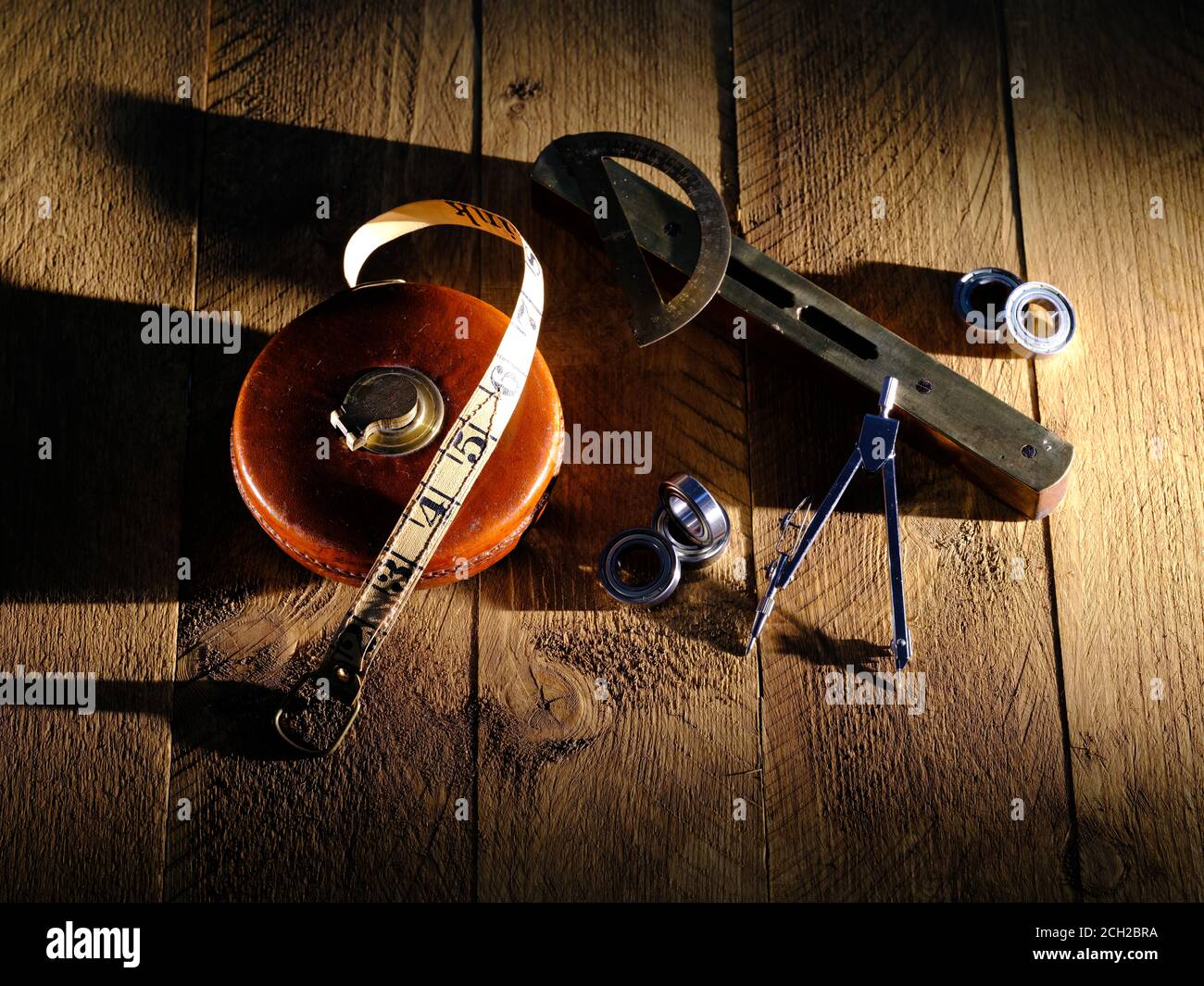 Architects & Engineers Tools Level Tape Measure Bearings Protractor ...