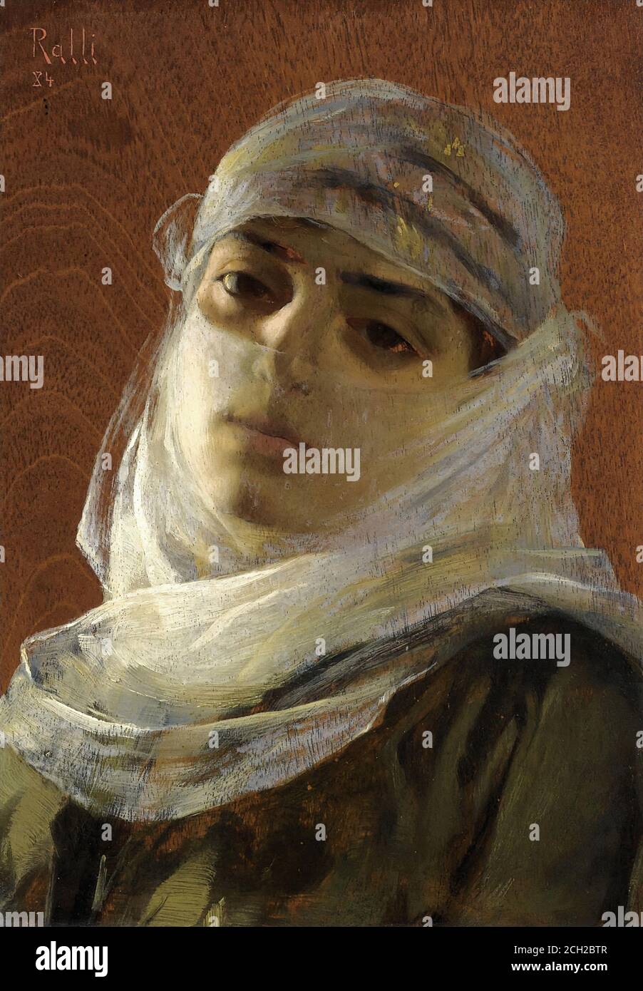 Ralli Theodore Jacques - Girl from Constantinople 1 - French School ...