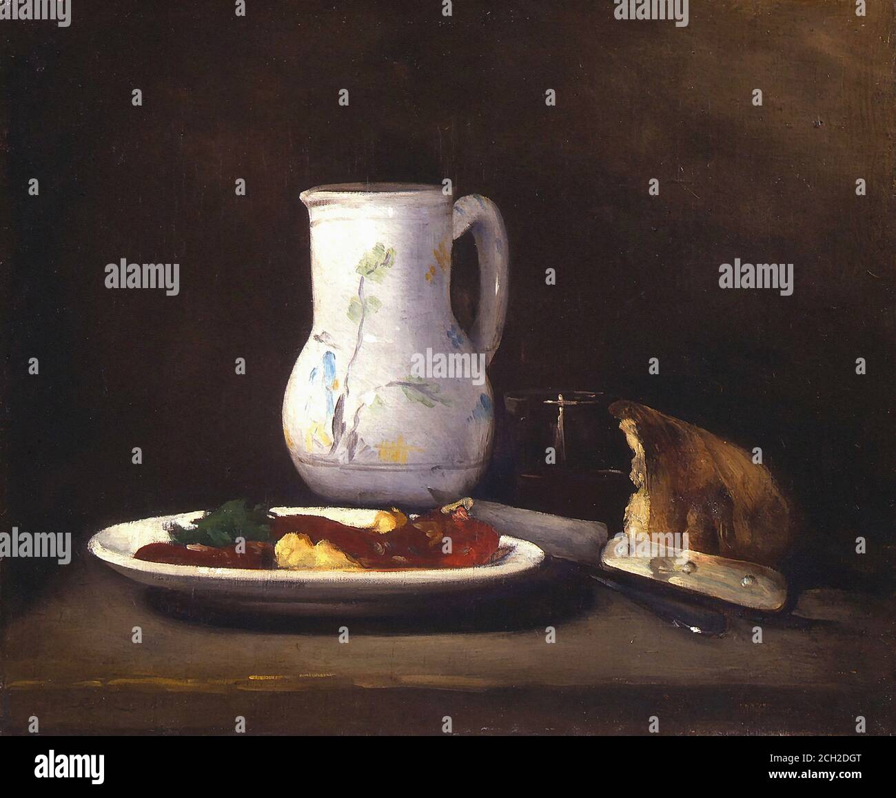 Augustin theodule ribot french hi-res stock photography and images - Alamy