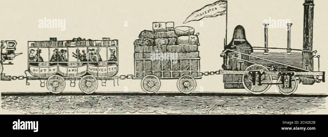 First railroad built in new york hi-res stock photography and images ...