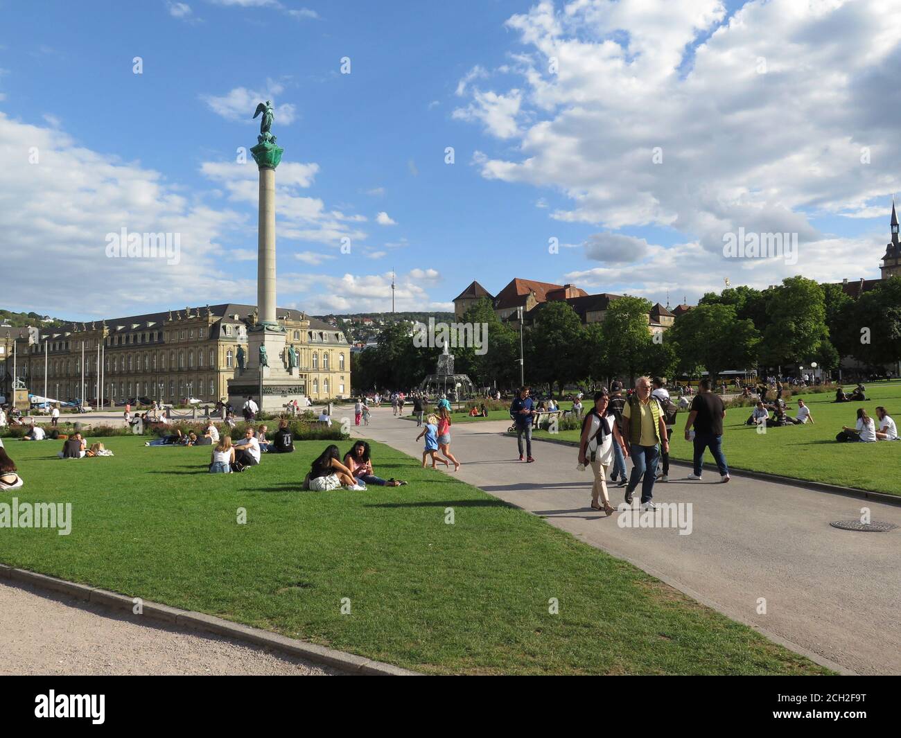 Stuttgart city centre hi-res stock photography and images - Alamy