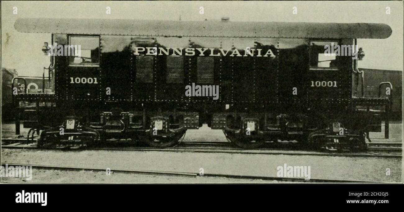 . Electric railway review . Pennsylvania Test Locomotive—End View. to ...