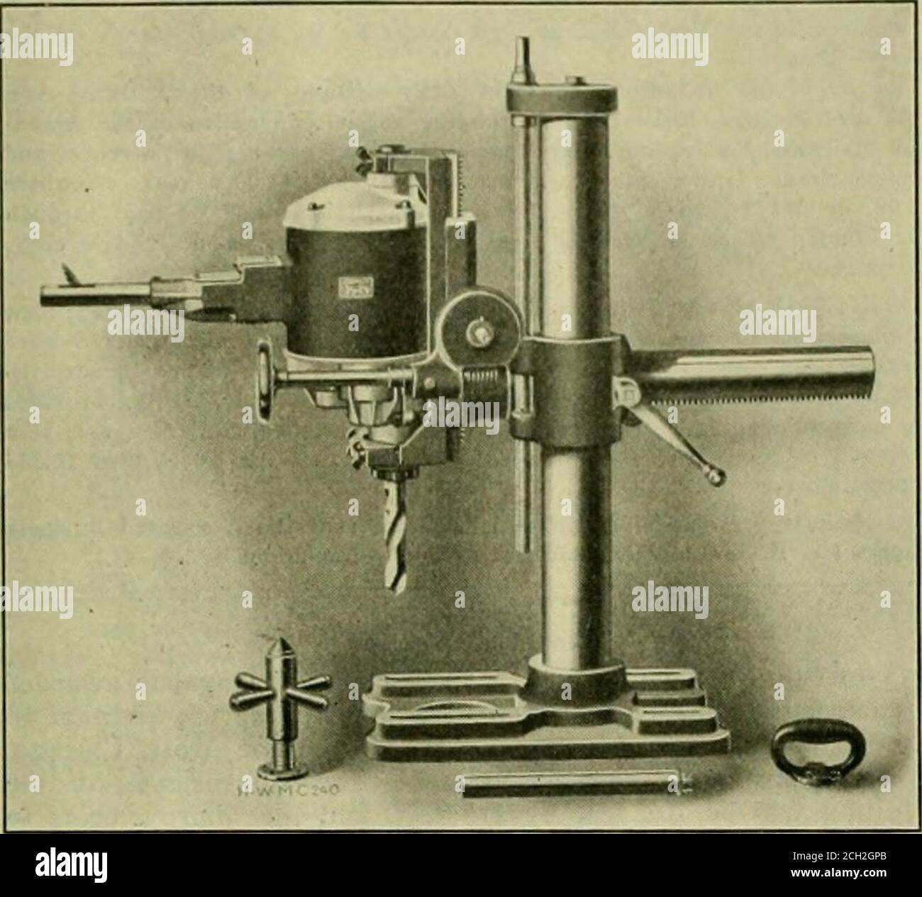 . Railway mechanical engineer . No. 2 Norton Rivet Heating Forge Marc i ...