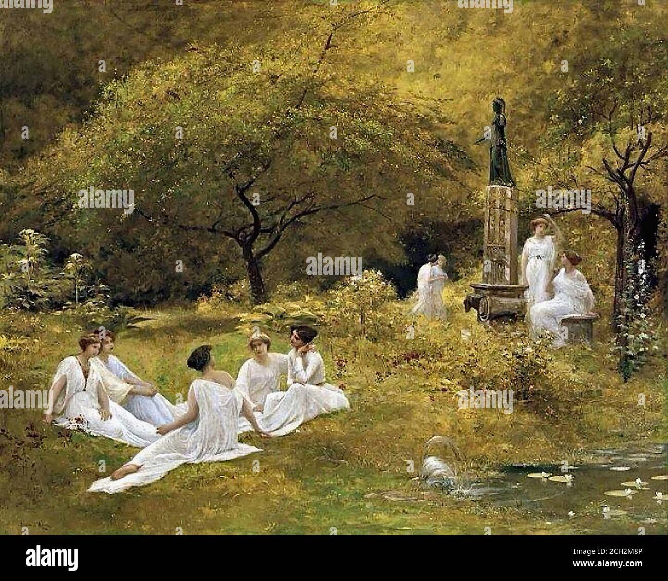 The muses 19th century french art hi-res stock photography and images ...