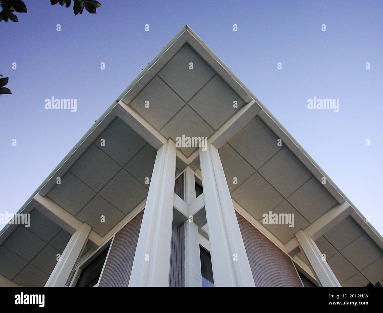 Pasadena, California, USA - December 2001: Architectural archival view ...