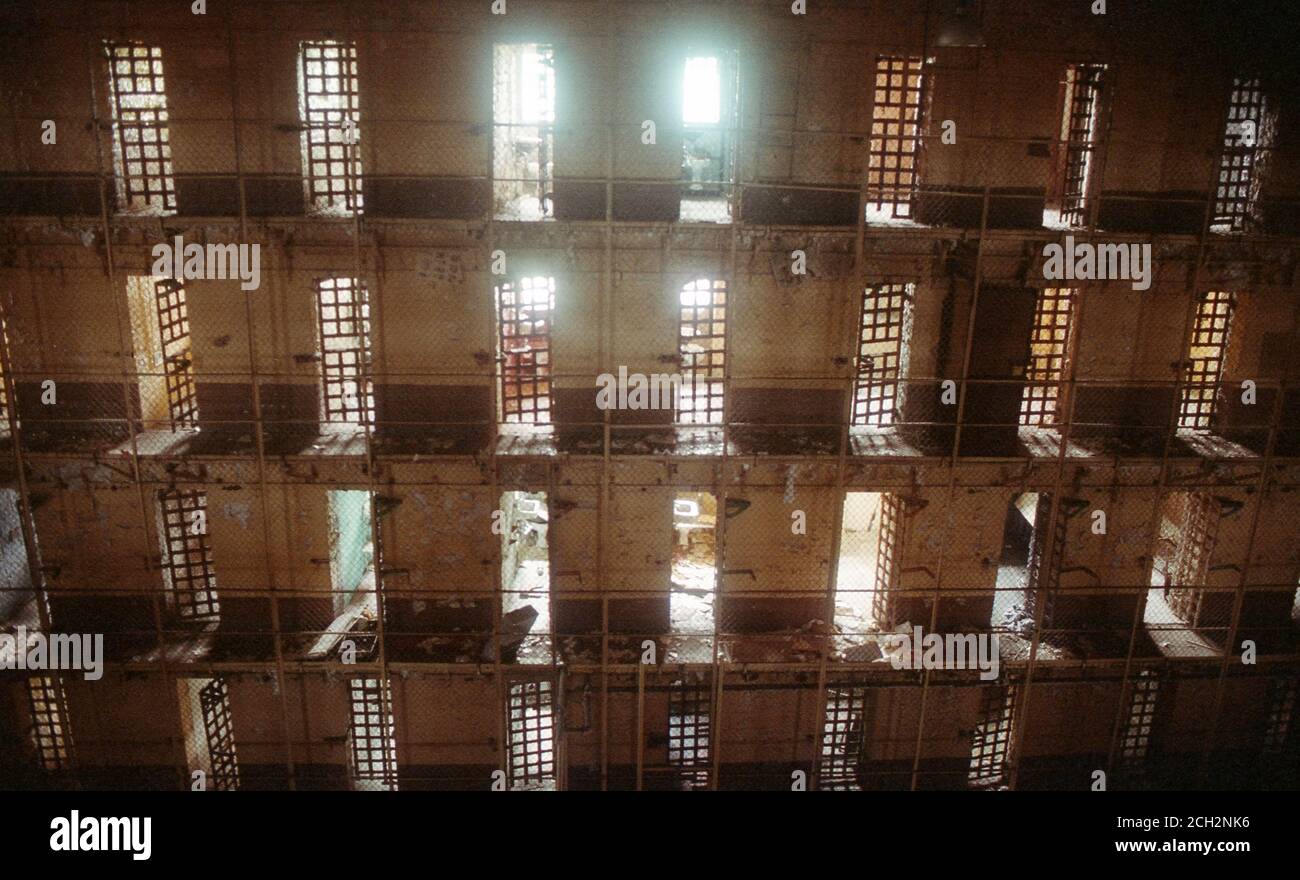 Archival 1996 photo of the Central Correctional State Prison in ...