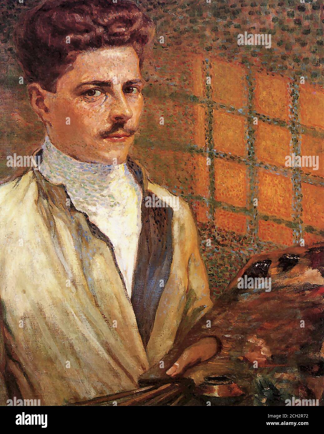 Schuffenecker Claude Emile - Portrait of the Comte De La Rochefoucauld ...