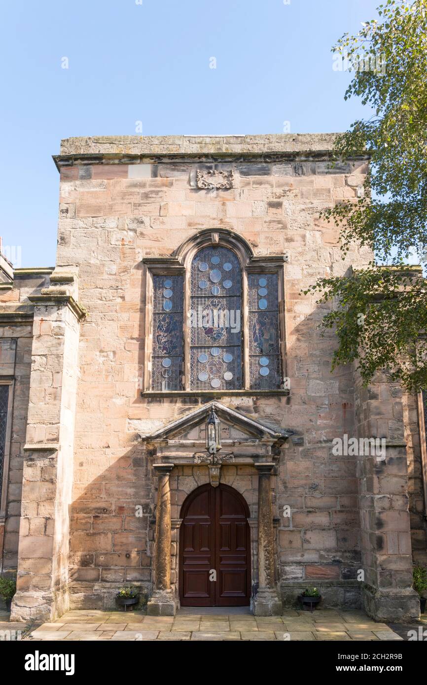 Entrance to the Church of the Holy Trinity and St Mary, Berwick upon ...