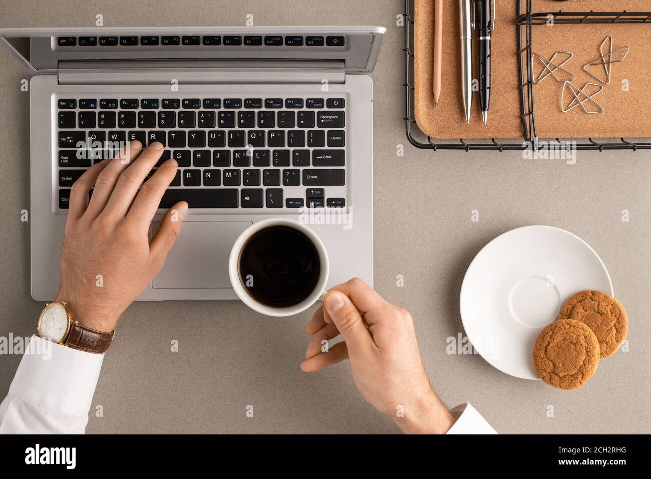 Business coffee cup drink office hi-res stock photography and images ...