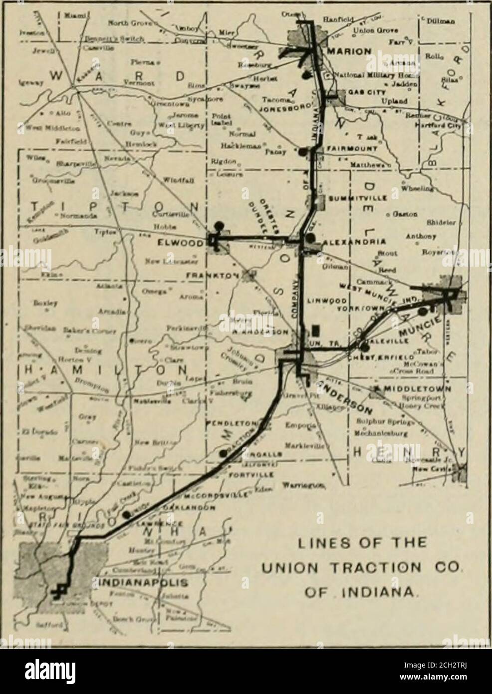 . The street railway review . rof the Union Traction Co. of Indiana. By ...