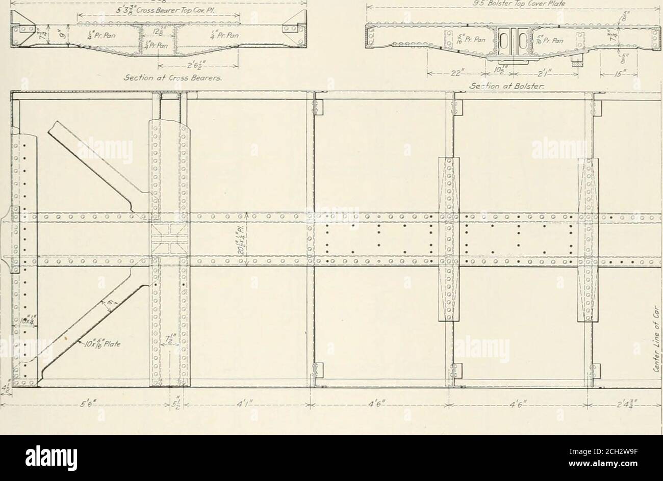 . Railway mechanical engineer . lates of ^-in. steel.The end sills are ...