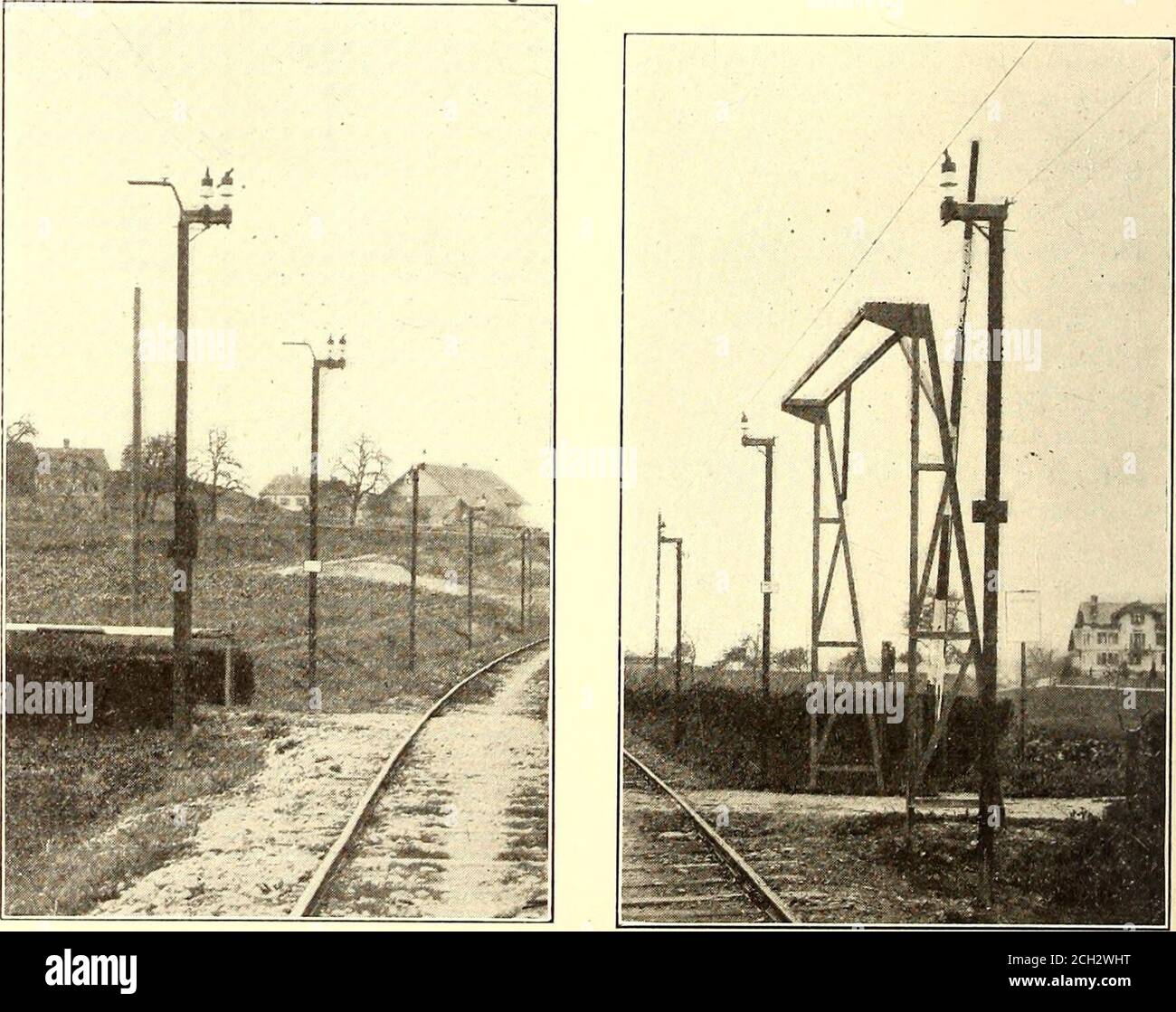 Broken catenary hi-res stock photography and images - Alamy