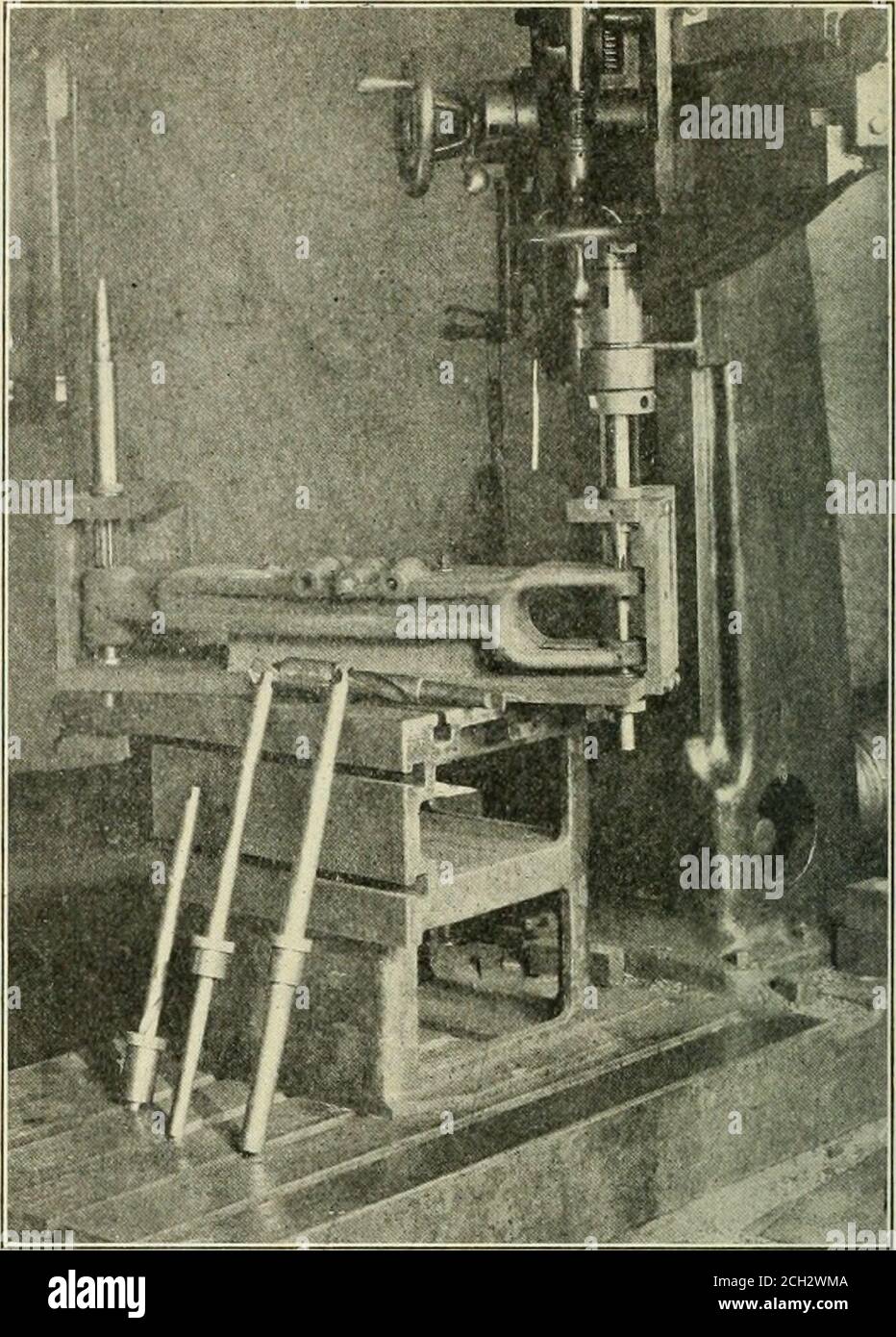 . American engineer and railroad journal . FIG. 2.—BORING JIG FOR ...