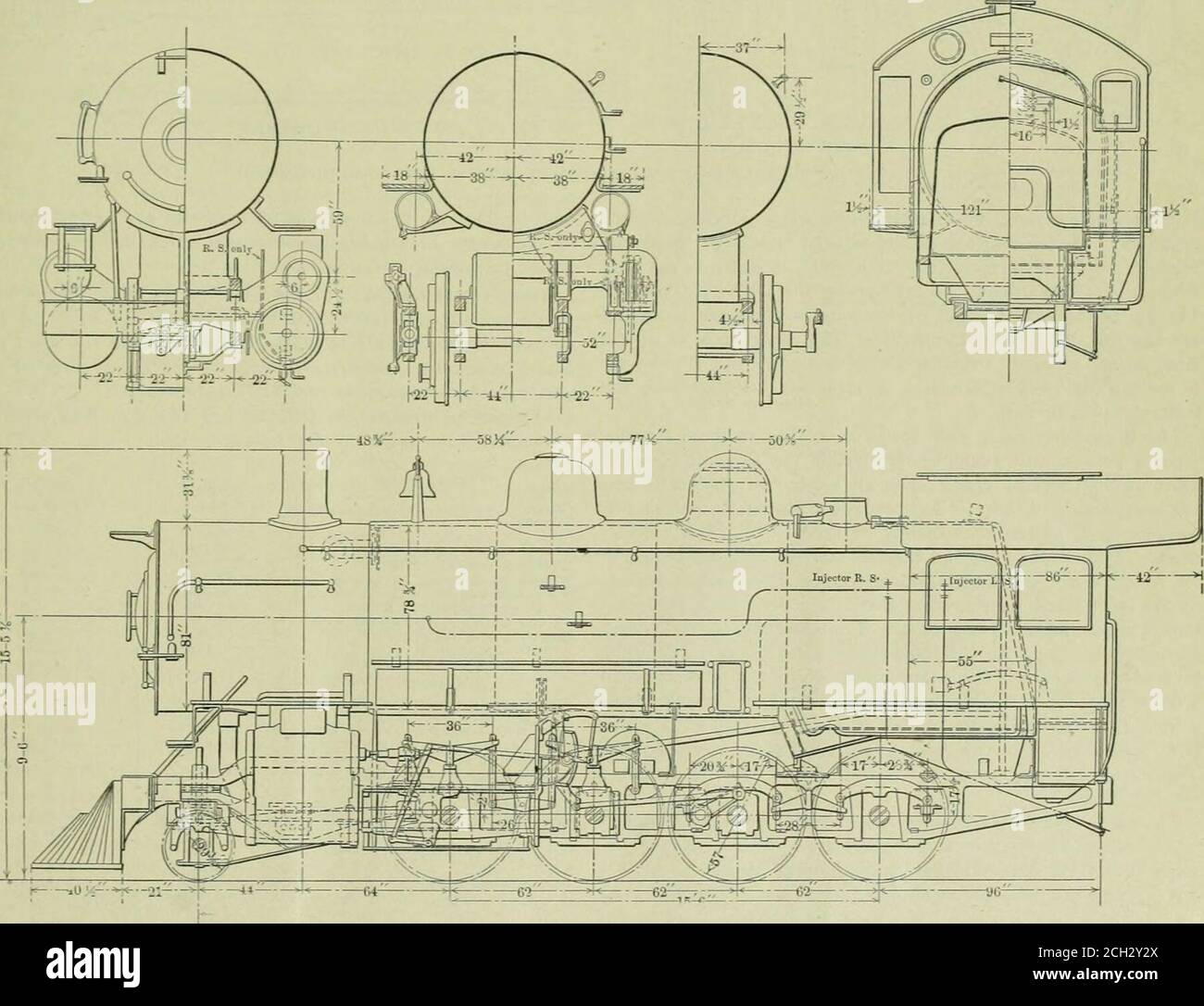 . American engineer and railroad journal . to about 4.5 sq. ft ...