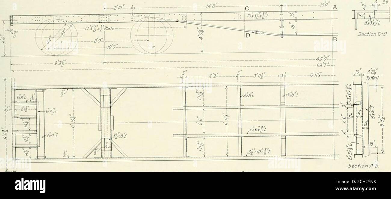 Mechanical Engineering Car Blueprint