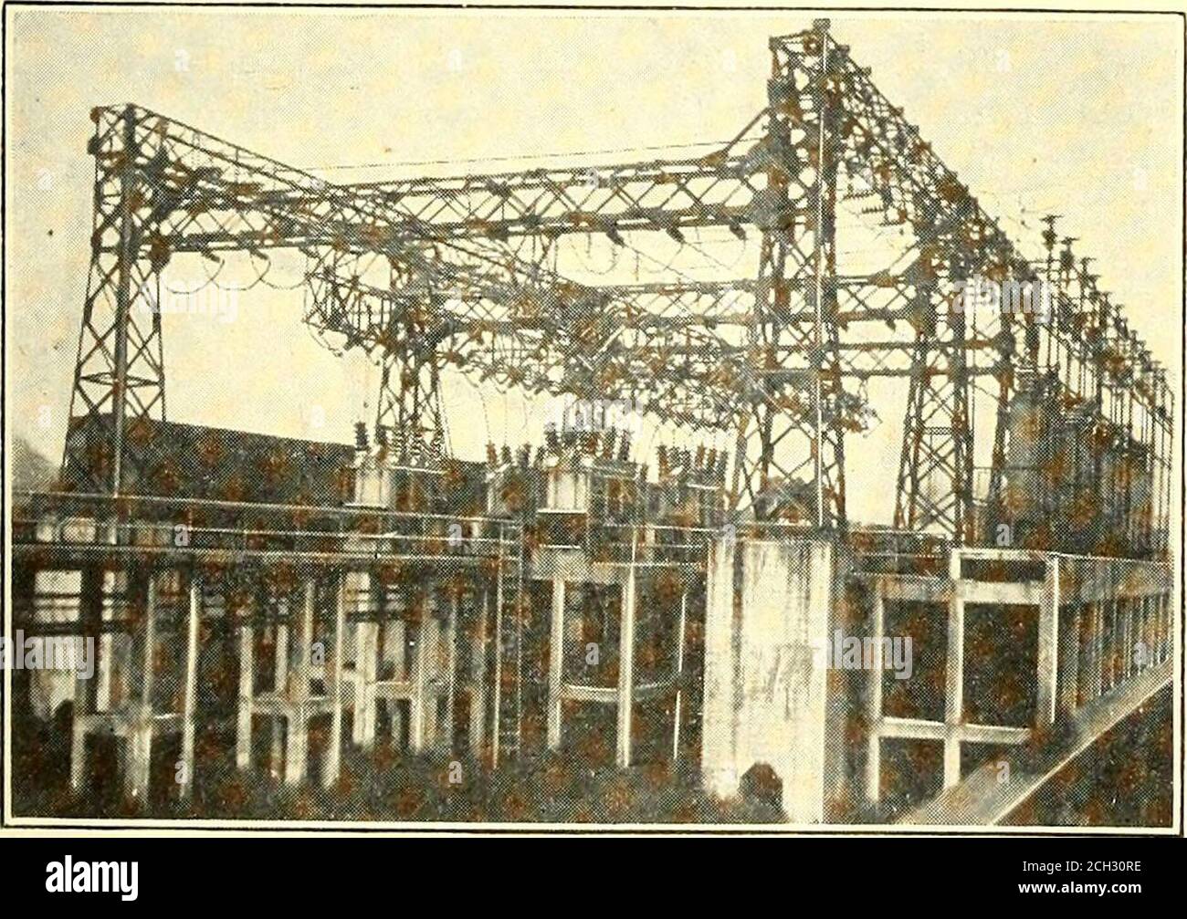 . Electric railway journal . FIG. 4—ONE OF THE 30,000 KW. TURBO ...