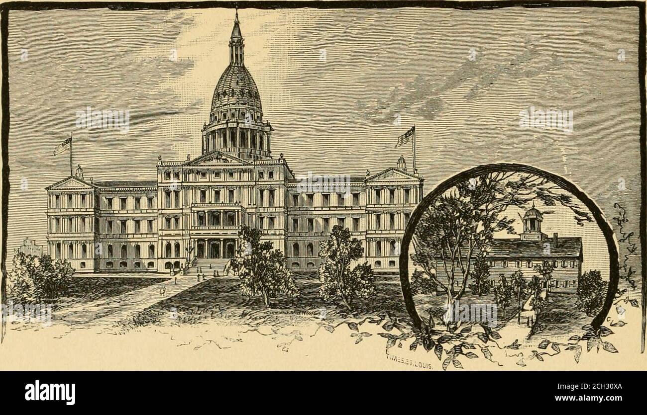 Paradise michigan map hi-res stock photography and images - Alamy