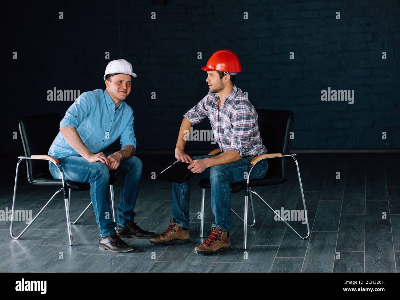 cunning plan in building business. full length photo Stock Photo - Alamy