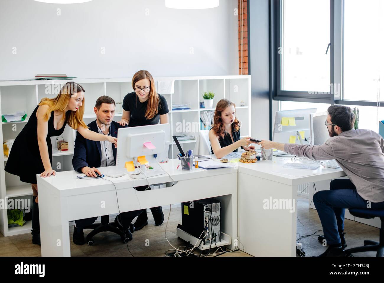 Helping programmer hi-res stock photography and images - Alamy
