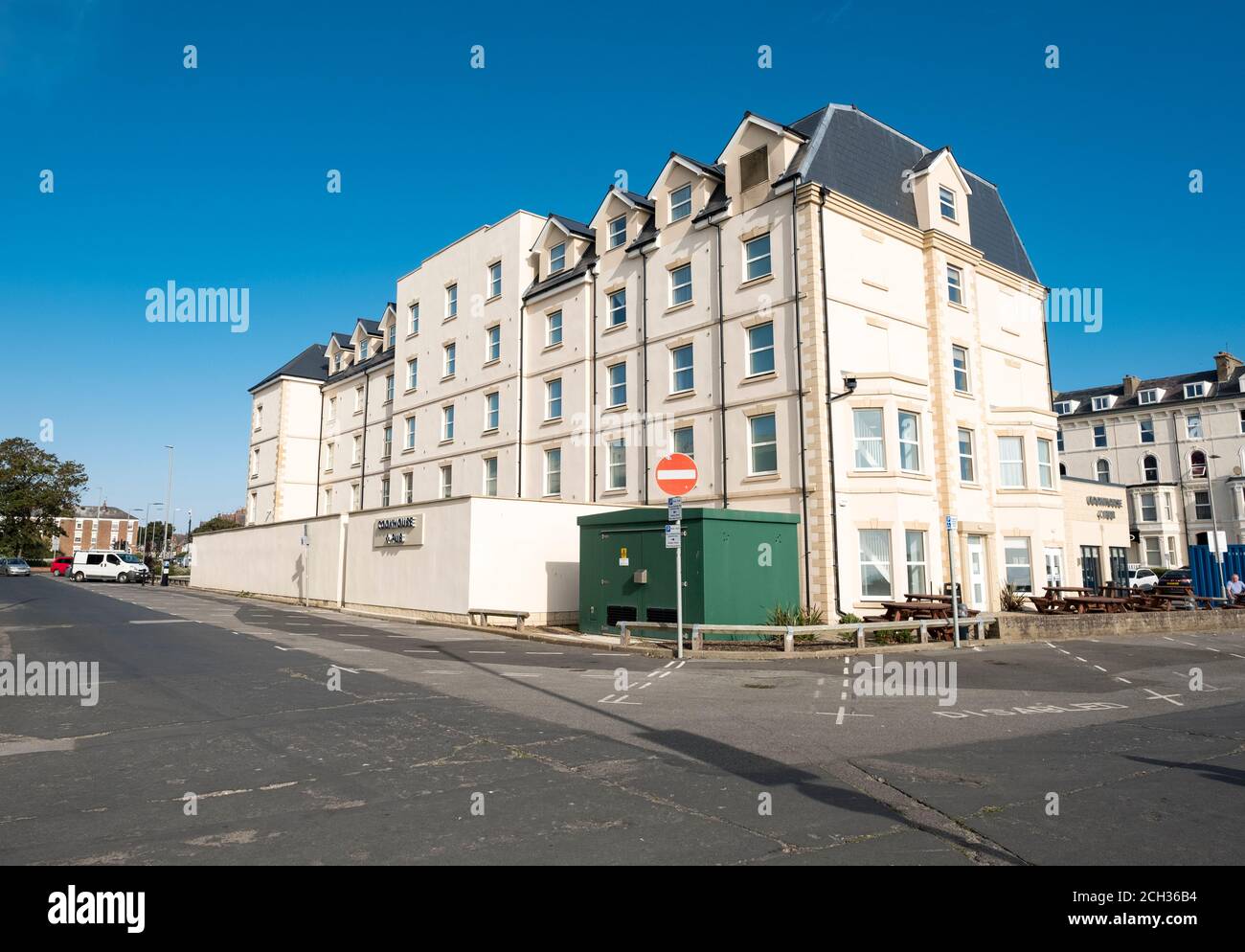 New hotel building example Stock Photo - Alamy