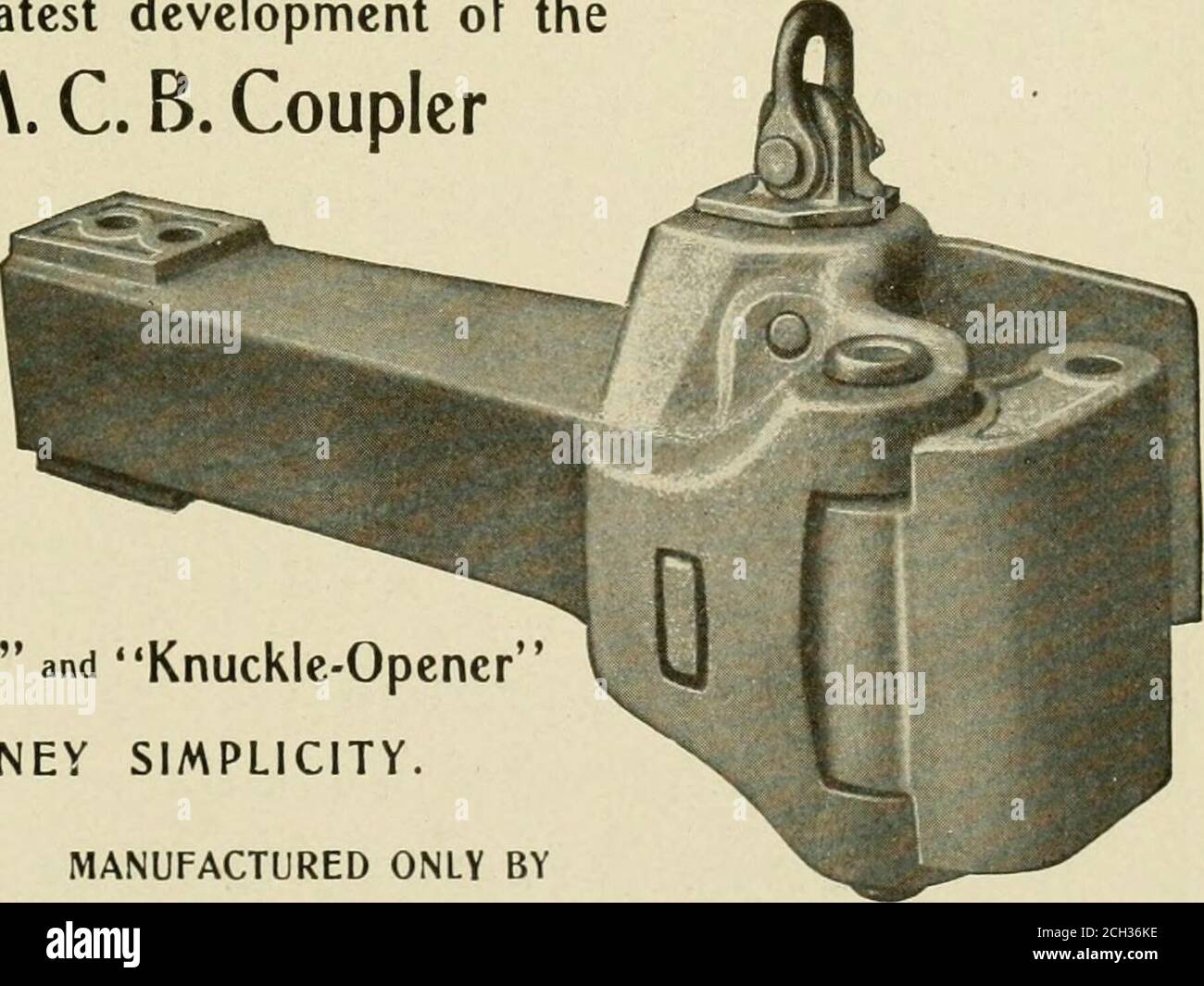 Knuckle coupler hi-res stock photography and images - Alamy