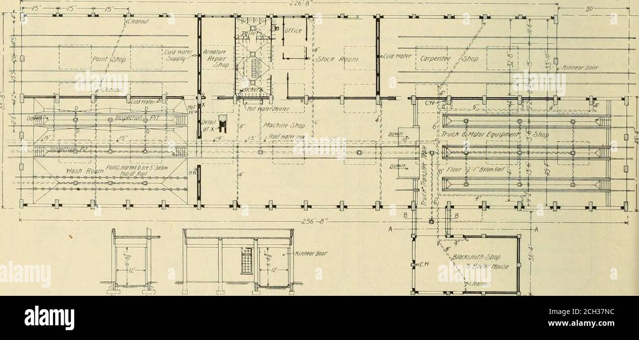 Automotive Repair Shop Floor Plans