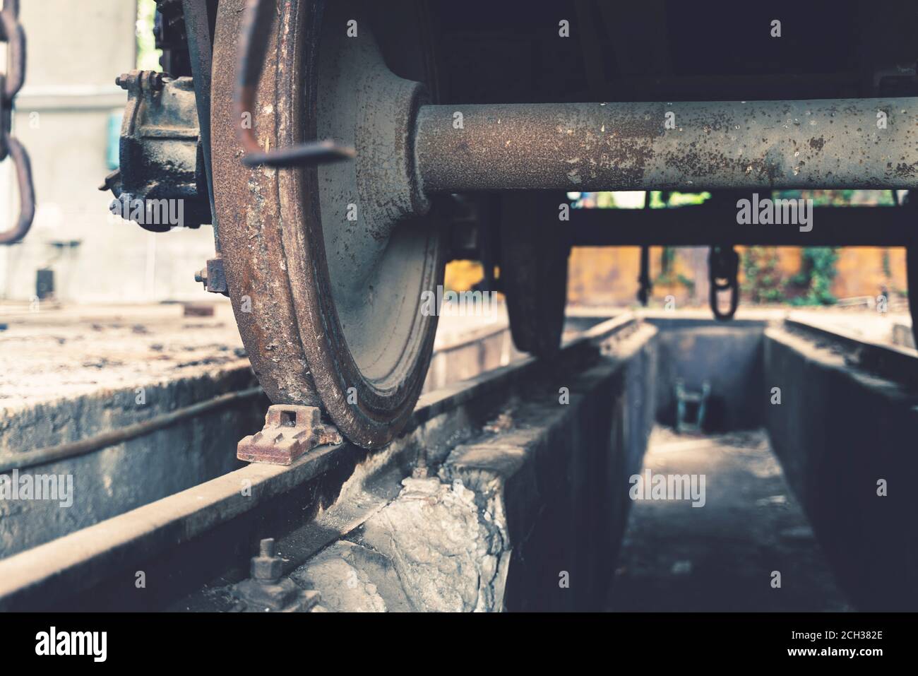 Train hangar hi-res stock photography and images - Alamy