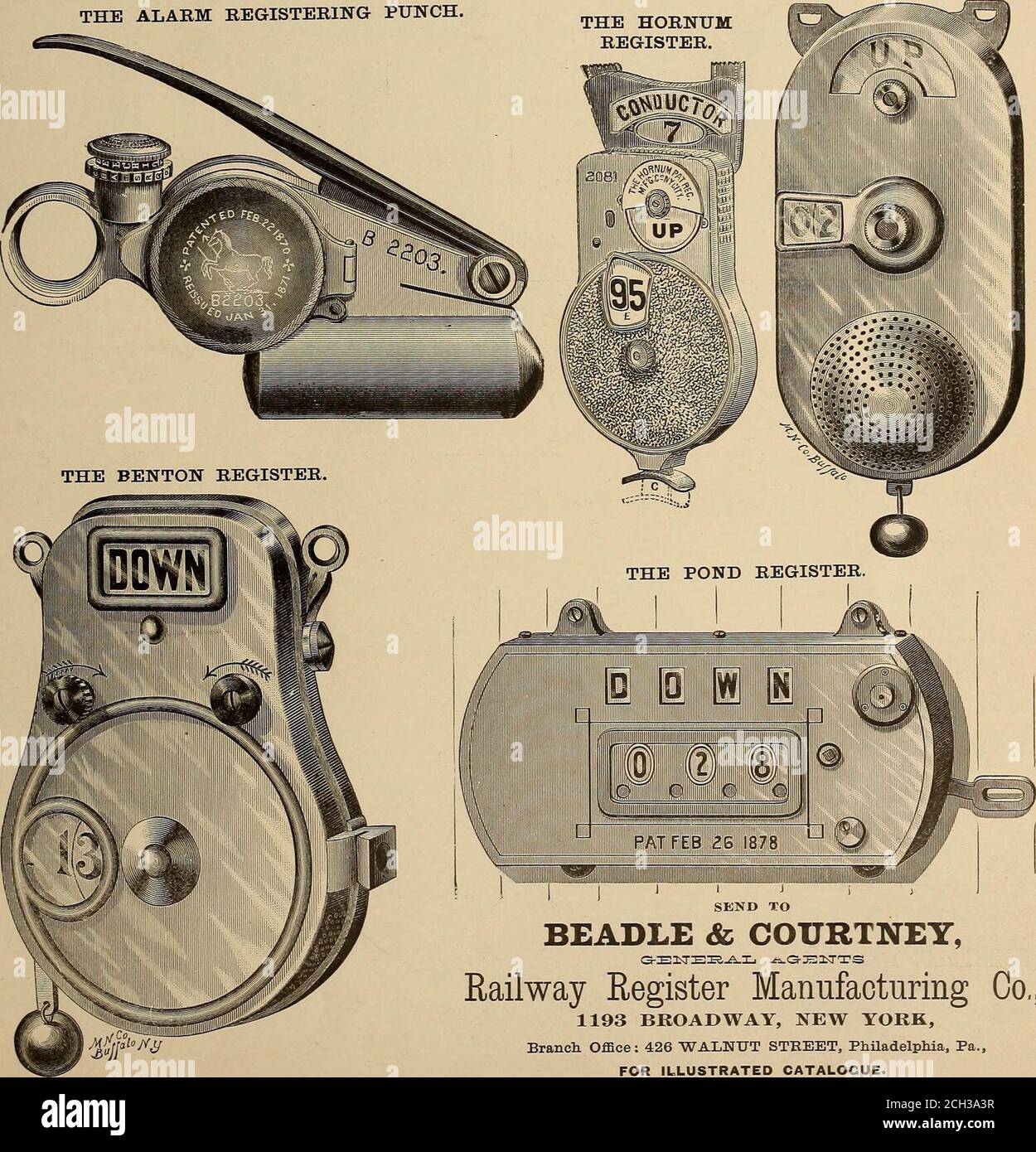 . The Street railway journal . THE ALARM REGISTERING PUNCH CHESTERMAN ...