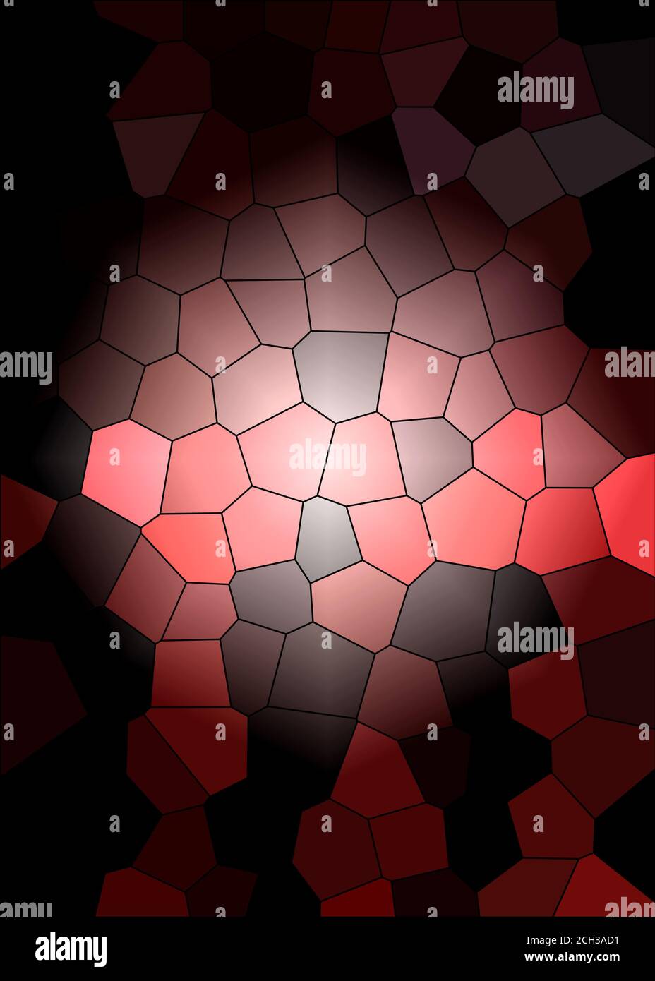 Nice reflective colorful stained glass effects for stage show, backdrop ...