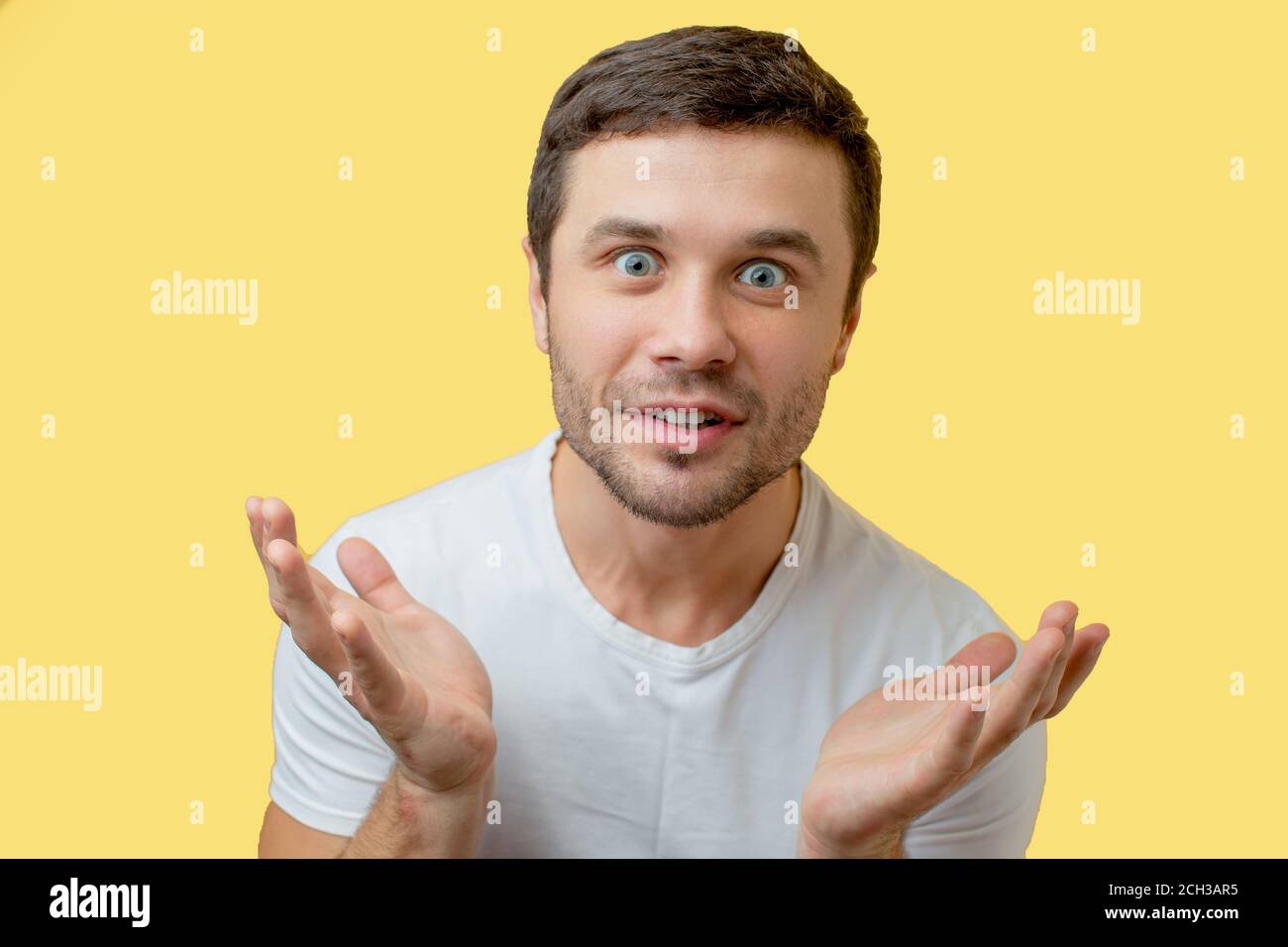Crazy hand gestures hi-res stock photography and images - Alamy
