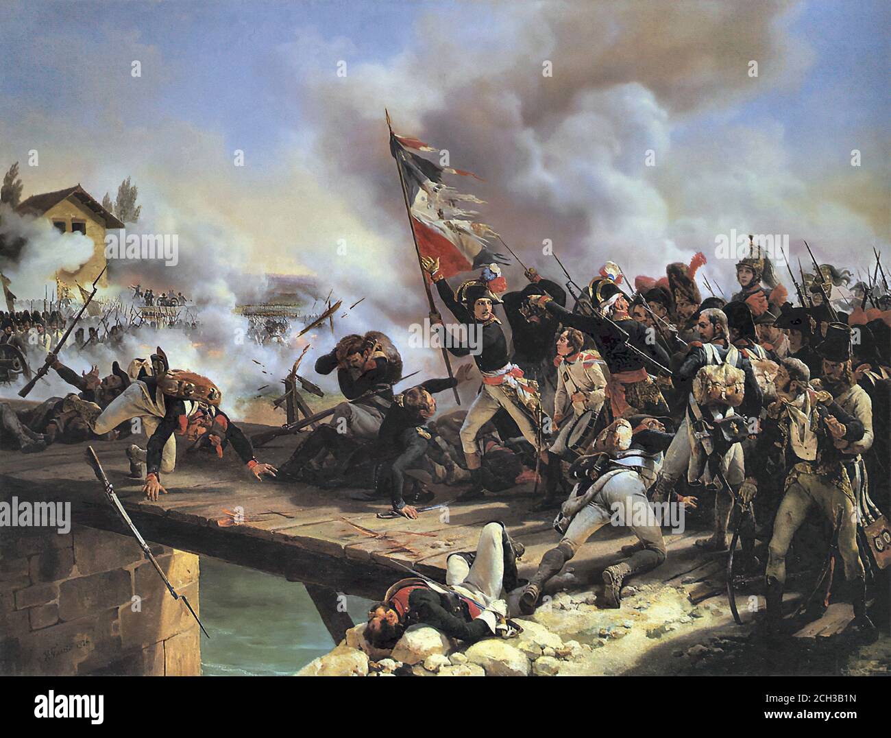 Vernet Emile Jean Horace - La Bataille Du Pont D 'arcole - French ...