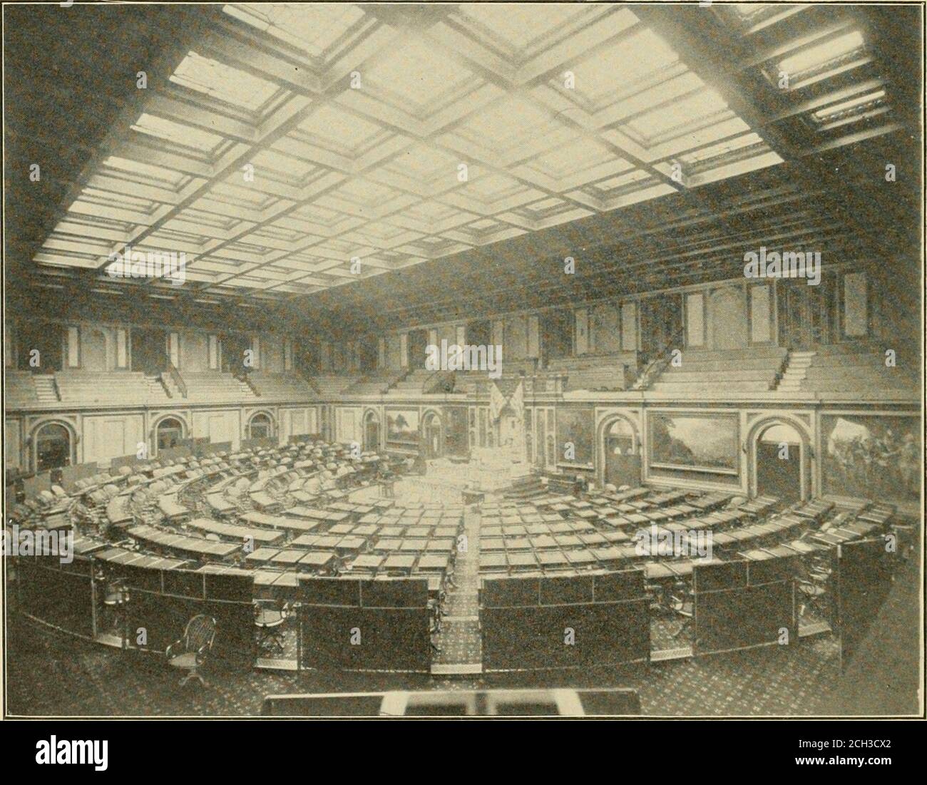 . Guide to Washington; . ate Chamber and inthe south wing the Hall of ...