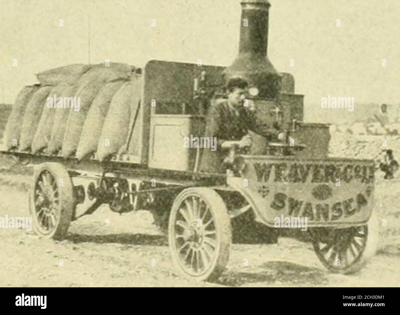 Lorry v cars hi-res stock photography and images - Alamy