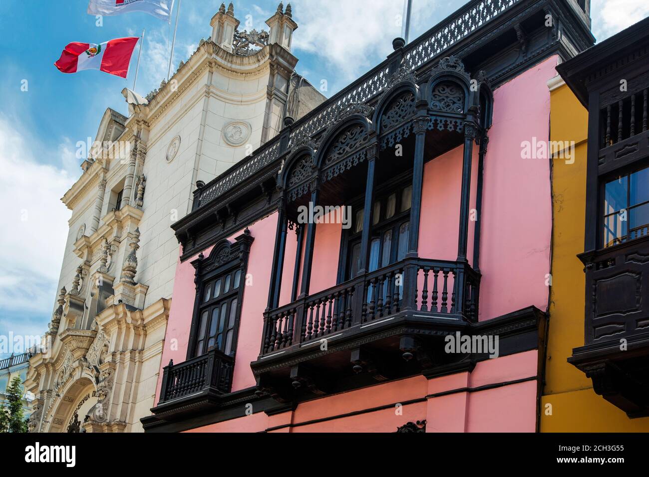 Historic Balconies of Lima is cultural heritage; most of these ...