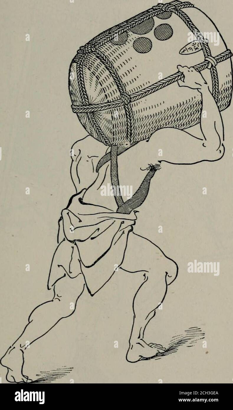 . The science of railways . A merchant carrier pushing forward with his ...