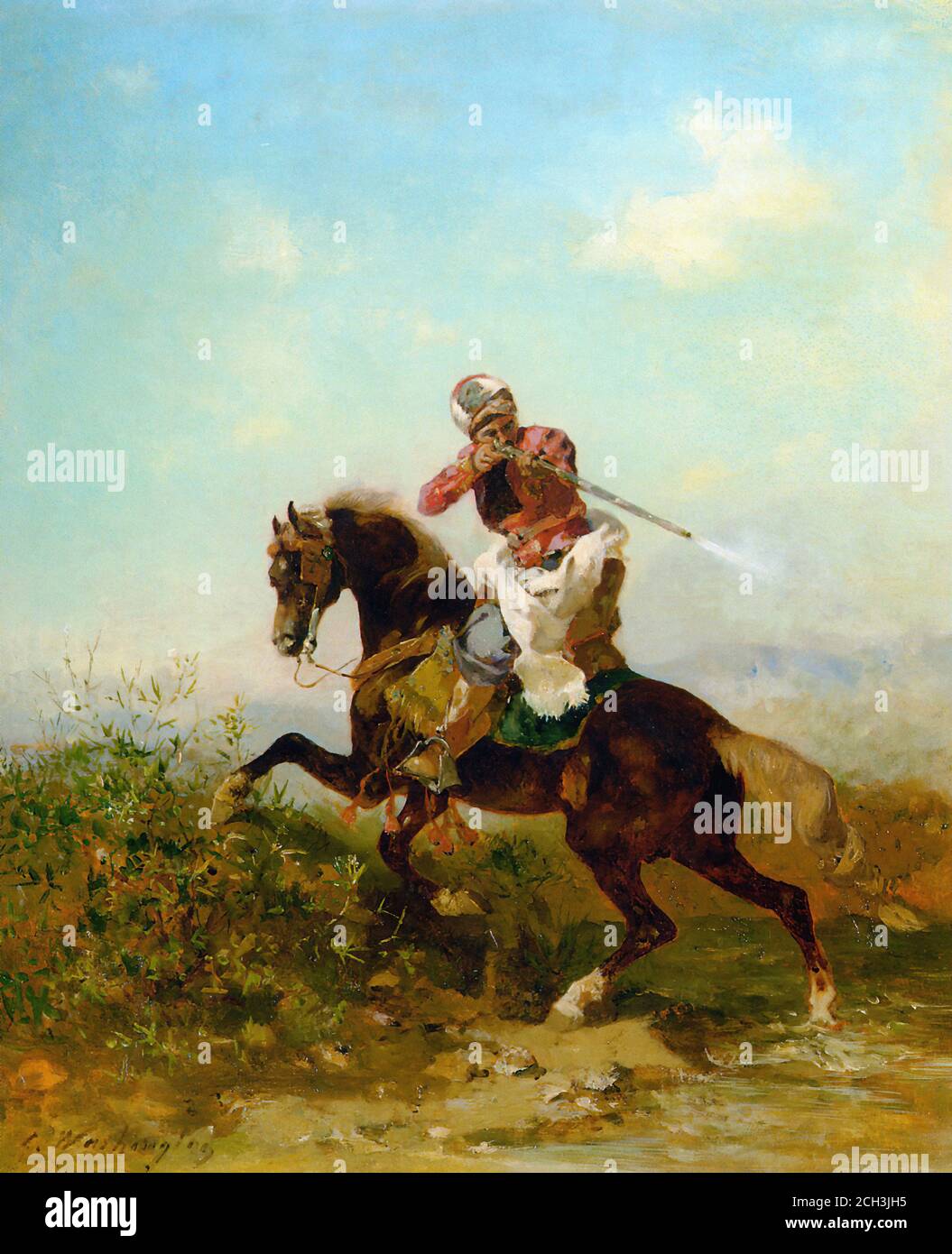 Ancient Saudi Arabian Warrior