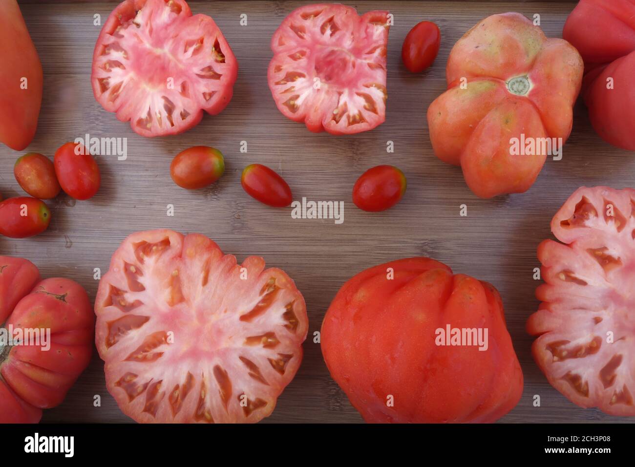 Tomato Slice Sliced Half Tomatoes High Resolution Stock Photography and ...
