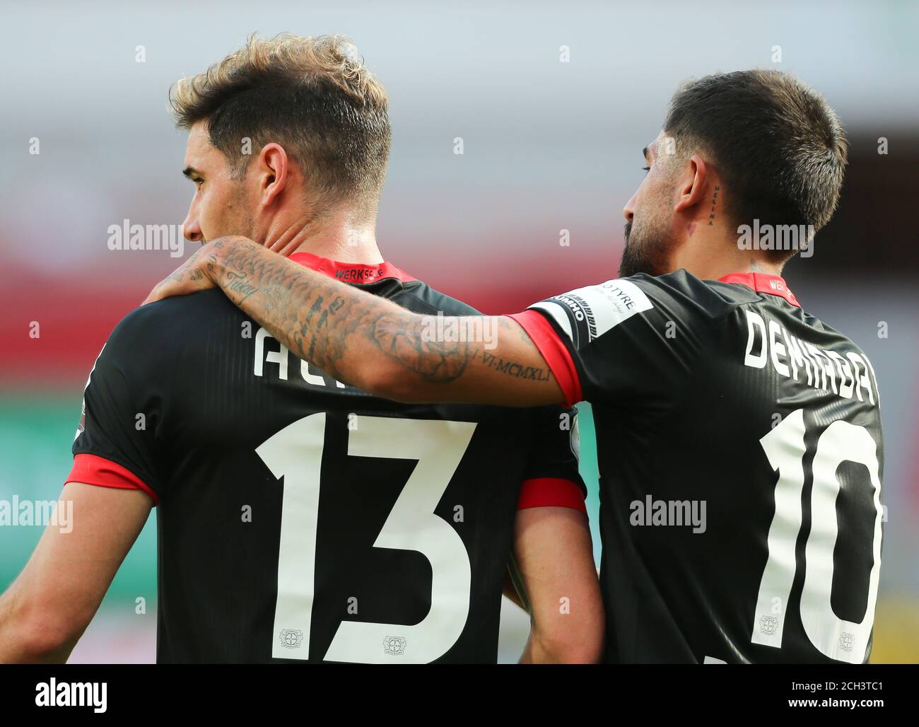 Leverkusen, Germany. 13th Sep, 2020. DFB Pokal, matchday 1, Eintracht Norderstedt - Bayer 04 ...
