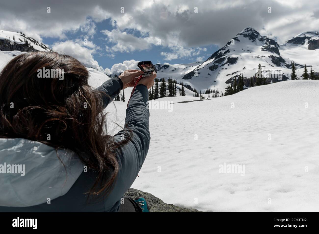 Woman compass hi-res stock photography and images - Alamy