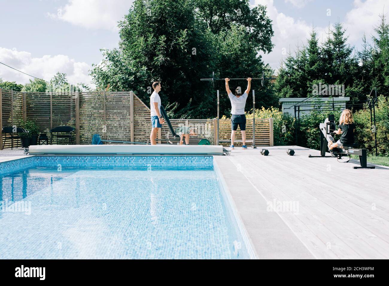 Gymnastic class children hi-res stock photography and images - Alamy