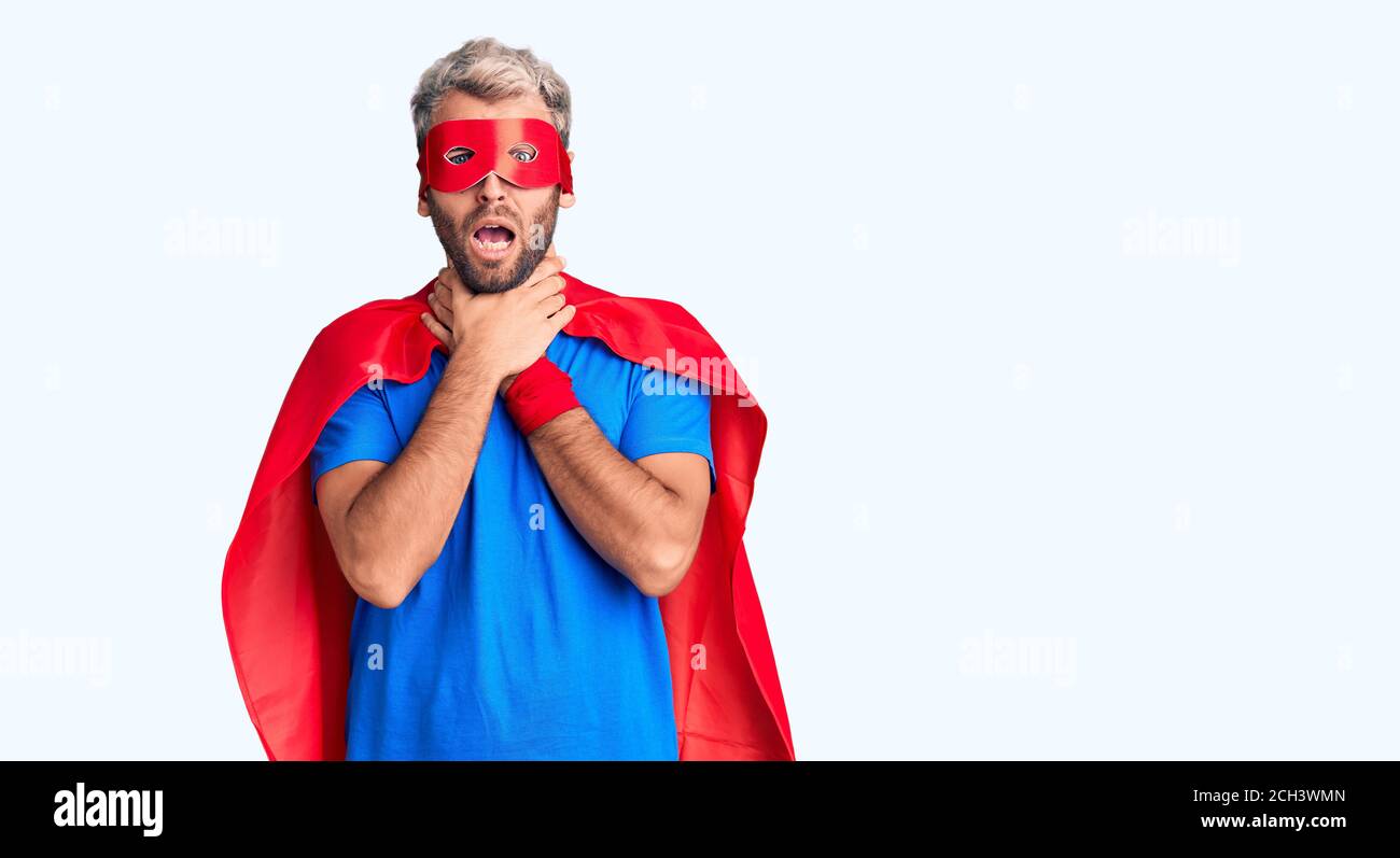 Face super hero comic angry hi-res stock photography and images - Alamy