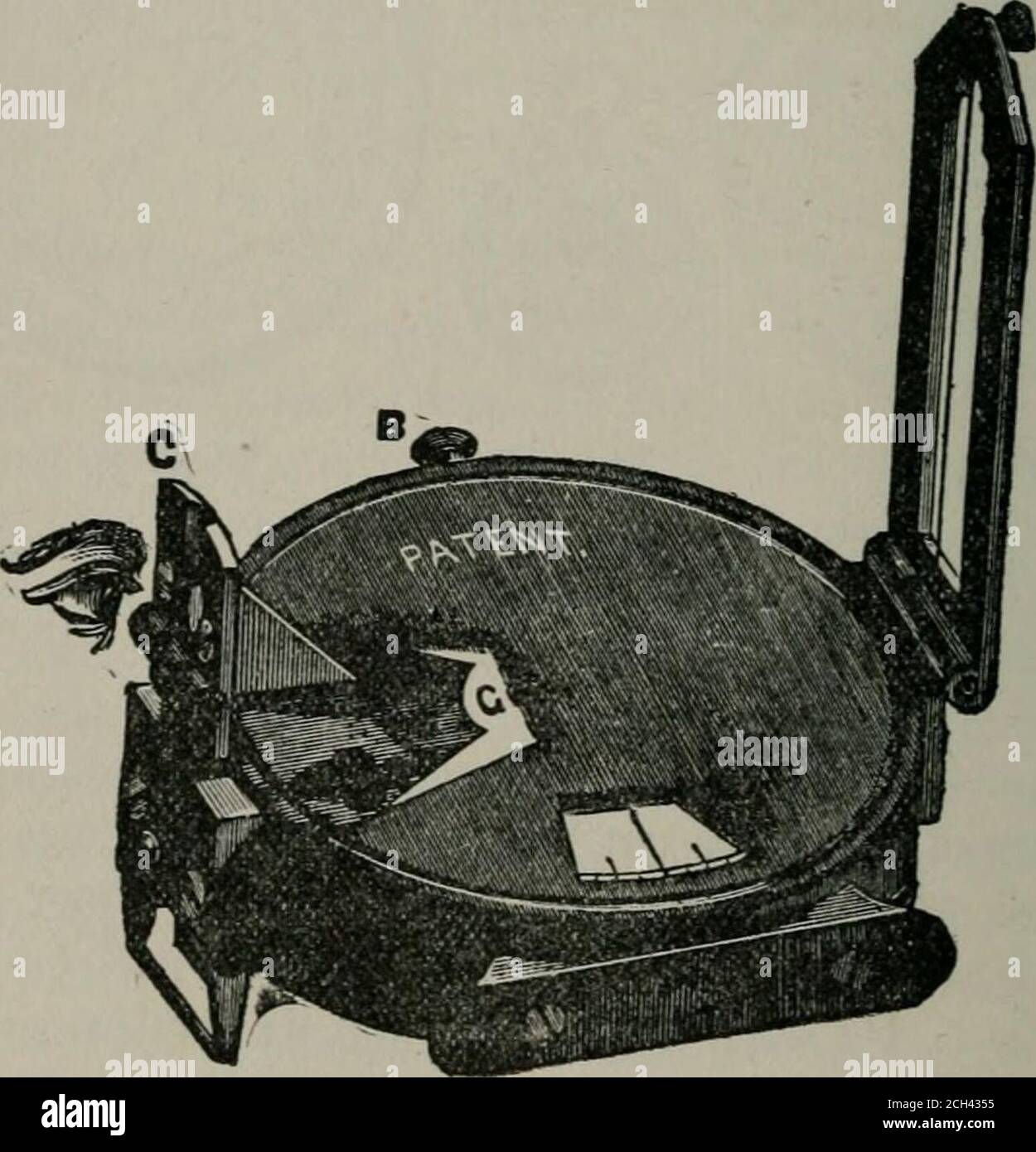 Prismatic Compass Sketch