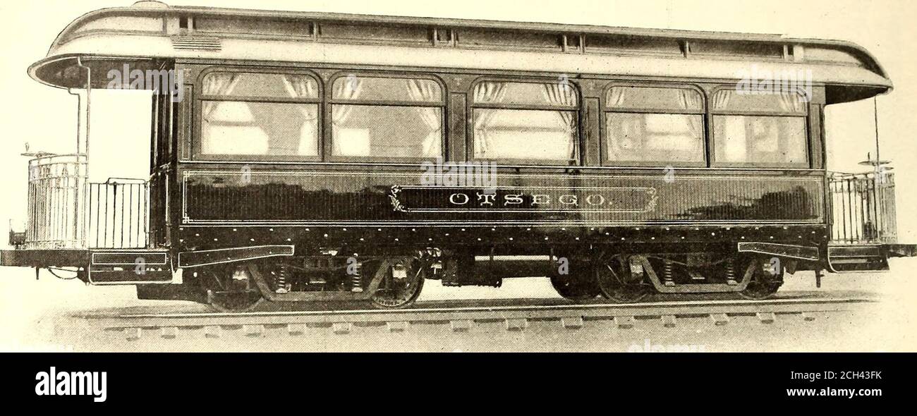 . The Street railway journal . SIDE ELEVATION, SHOWING DIFFERENT ...