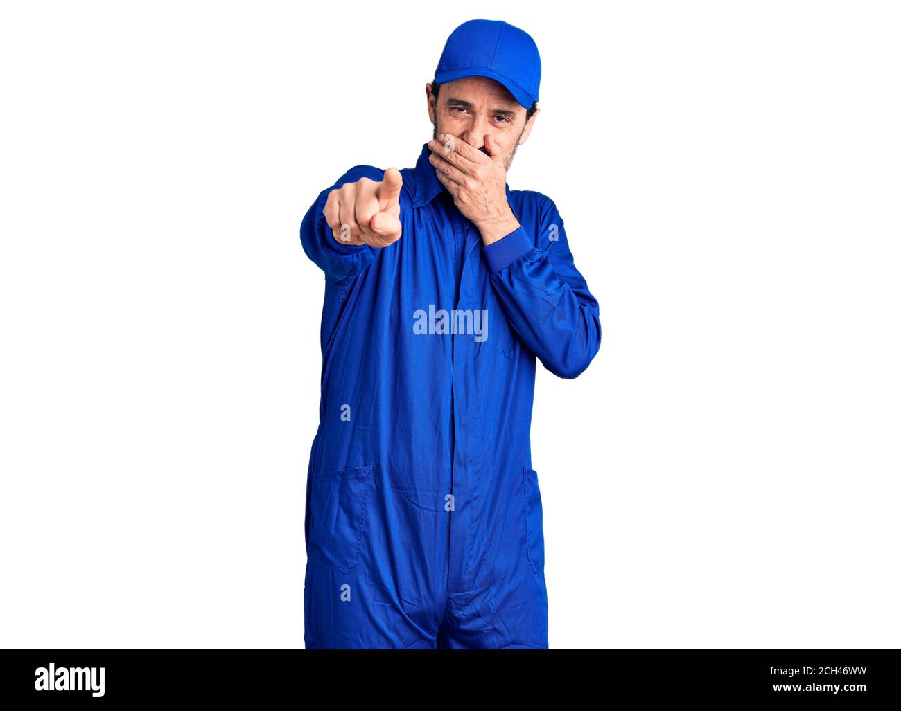 Mechanic laughing hi-res stock photography and images - Alamy