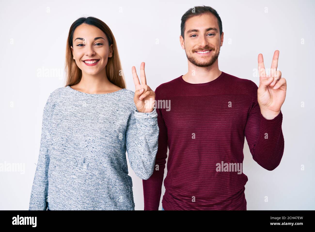 Man love gesture winking hi-res stock photography and images - Alamy