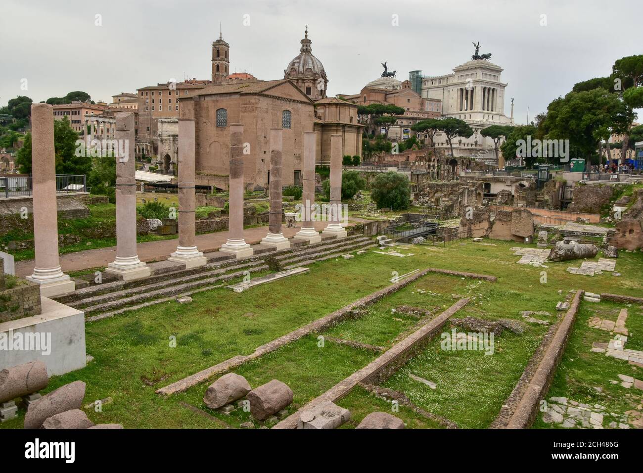 The Roman Forum in Rome, Italy Stock Photo - Alamy