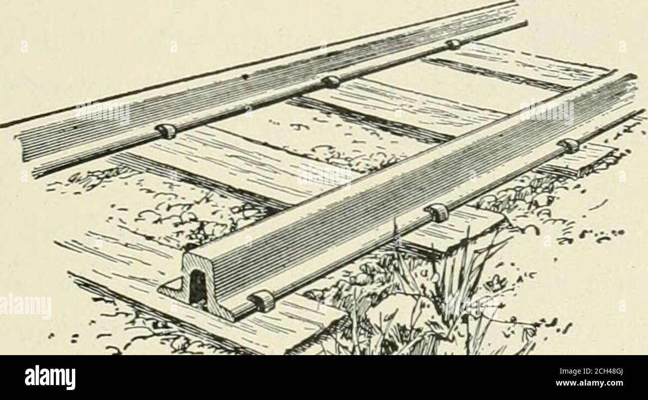 Wooden railroad cross ties hi-res stock photography and images - Alamy