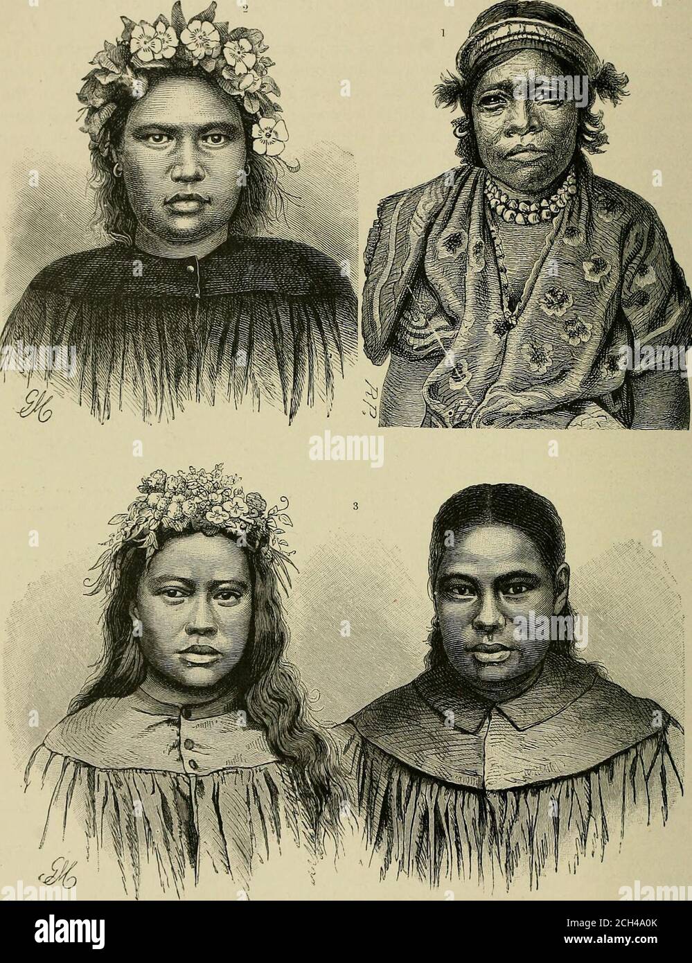 . The history of mankind . Breastplate of mother-of-pearl set in iron ...