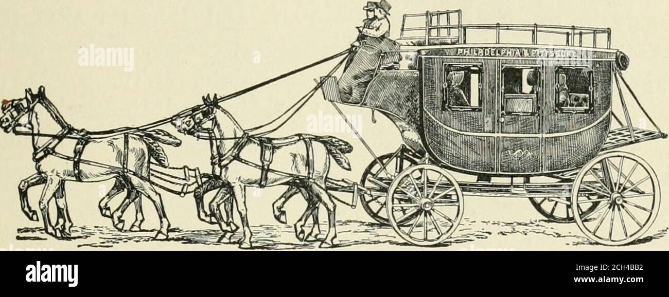 Conestoga wagon 1815 hi-res stock photography and images - Alamy