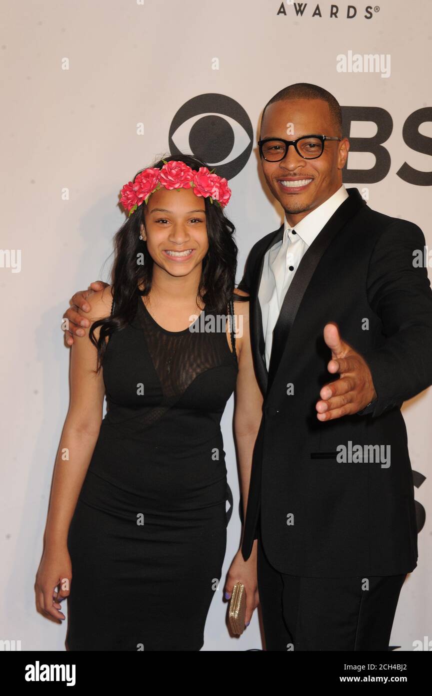NEW YORK, NY - JUNE 08: Deyjah Imani Harris; T.I. attends American ...